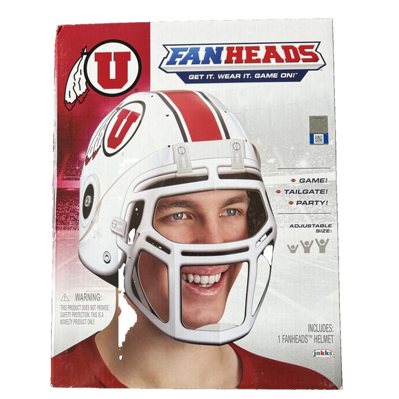 Jakks Pacific | Shirts | Fan Heads University Of Utah Game Tailgate ...